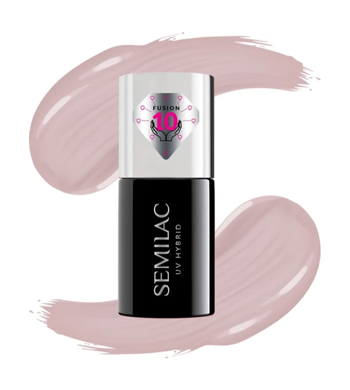 Semilac UV Hybrid Extend Care 5in1 gel nail polish shade 815 Delicate ...