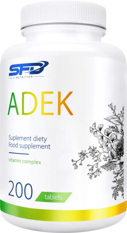 SFD Nutrition ADEK 200 tablets – My Dr. XM