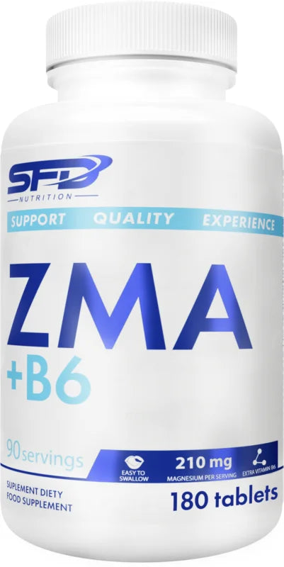 SFD Nutrition ZMA + B6 - 180 tablets – My Dr. XM