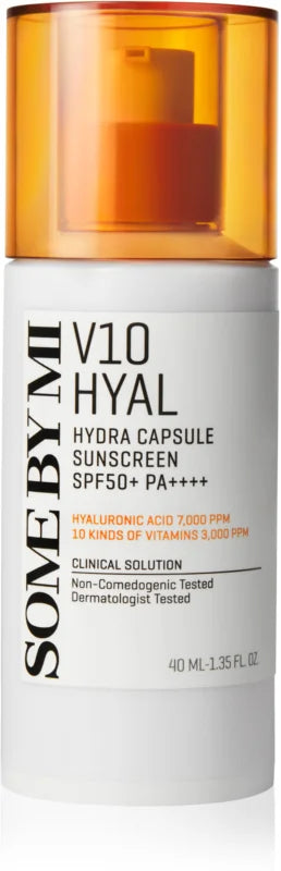 Some By Mi V10 Hyal Hydra Capsule Sunscreen 40 ml – My Dr. XM