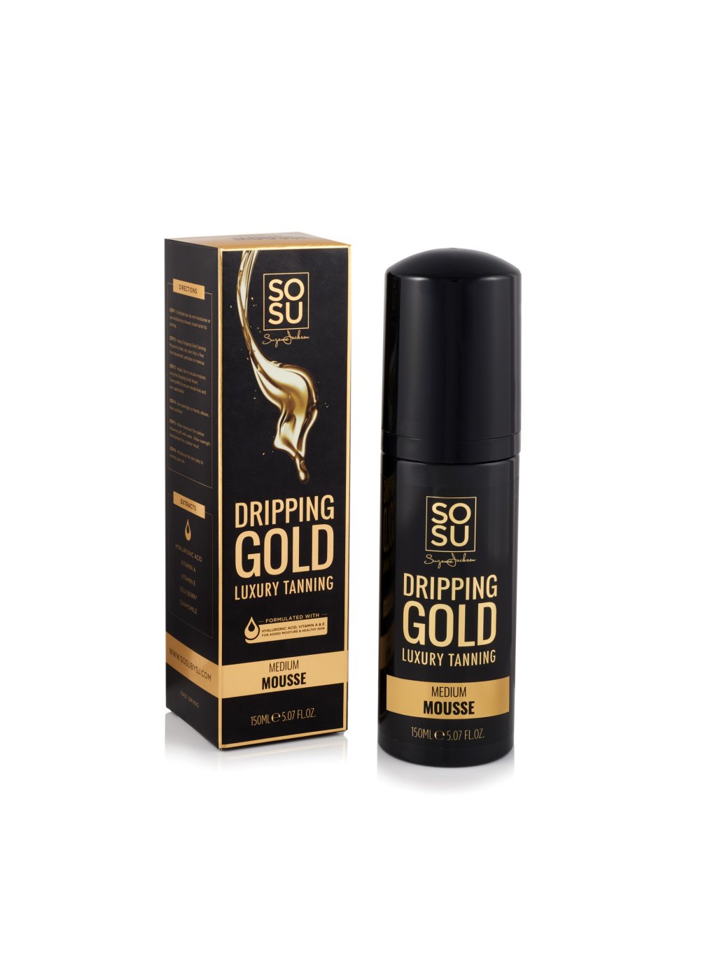 Dripping Gold Medium Luxury Tanning Mousse 150 ml – My Dr. XM
