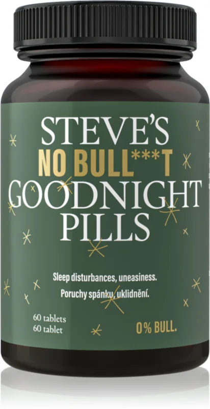 Steve's No Bull***t Goodnight Pills 60 tablets – My Dr. XM