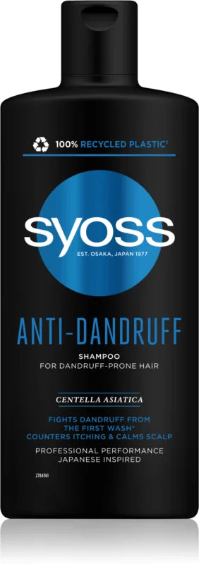 Syoss Anti-Dandruff Shampoo 440 ml – My Dr. XM