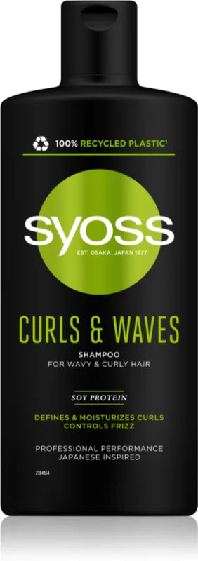 Syoss Curls & Waves Shampoo 440 ml – My Dr. XM