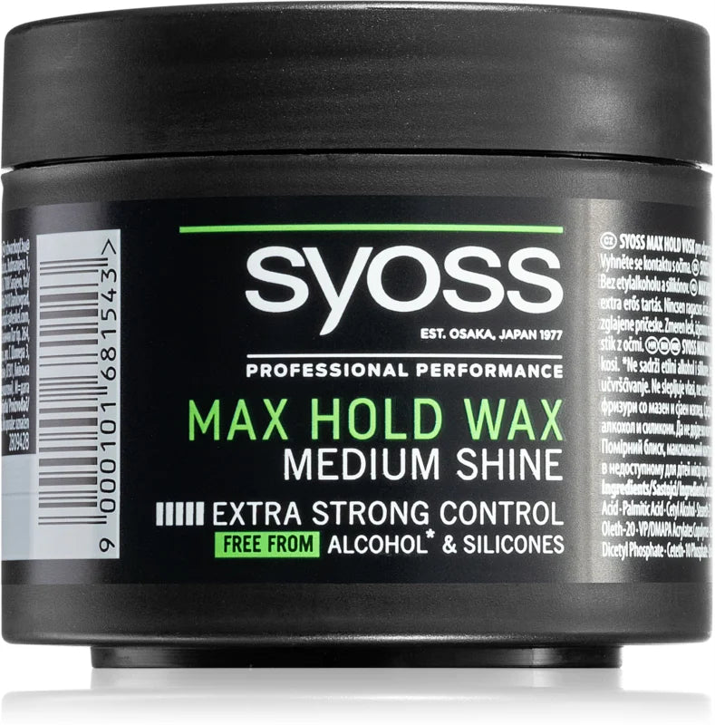 Syoss Max Hold Wax 150 ml – My Dr. XM