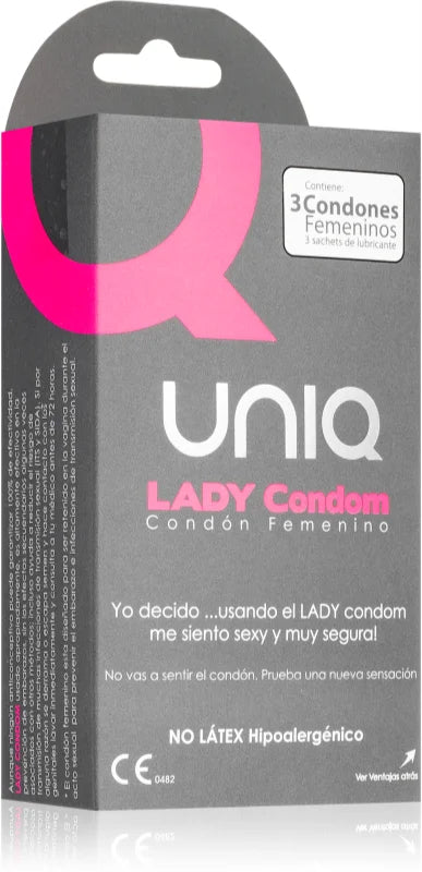 Uniq Lady female condom 3 pcs – My Dr. XM