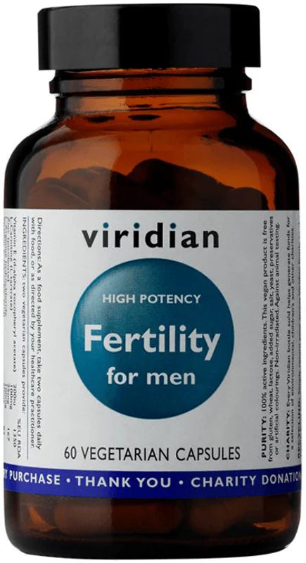 Viridian Nutrition Fertility for Men 60 capsules – My Dr. XM