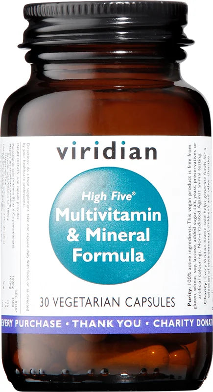 Viridian Nutrition High Five® Multivitamin & Mineral Formula – My Dr. XM