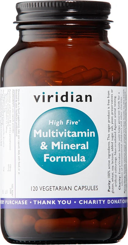 Viridian Nutrition High Five® Multivitamin & Mineral Formula – My Dr. XM