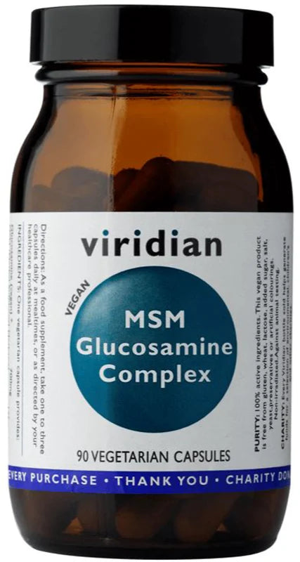 Viridian Nutrition MSM Glucosamine Complex 90 capsules – My Dr. XM