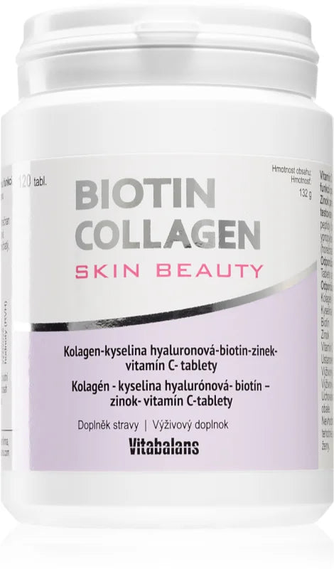 Vitabalans Biotin Collagen 120 tablets – My Dr. XM