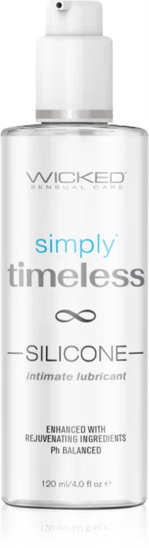 Wicked Simply Timeless Silicone Lubricant 120 ml – My Dr. XM