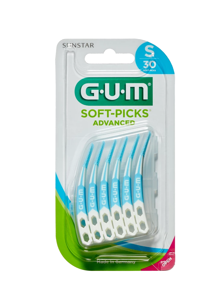 GUM Soft-Picks Advanced SMALL massage interdental brushes, 30 pcs – My ...