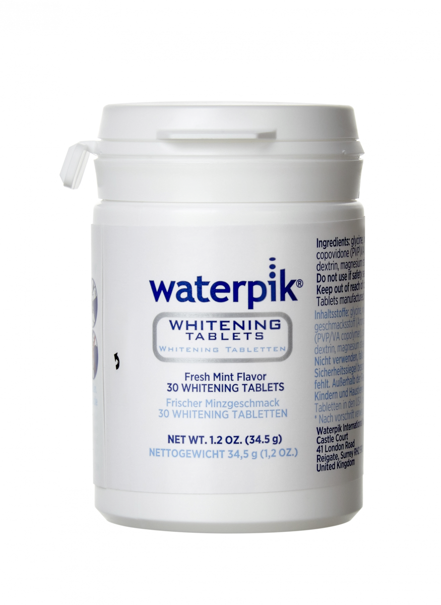 Waterpik whitening tablets for WF-05 and WF-06, 30 tablets – My Dr. XM