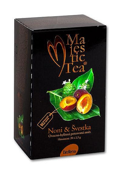 Biogena Majestic Tea Noni Fruit & Plum 20 teabags – My Dr. XM
