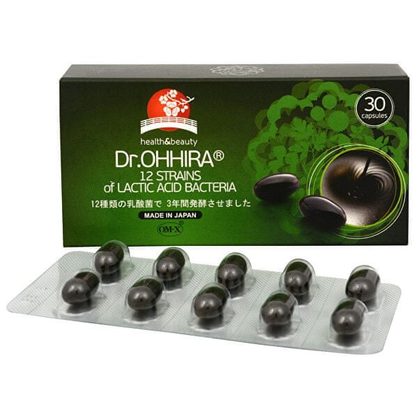 Dr. OHHIRA OMX probiotics 12 strains of Lactic Acid Bacteria 30 capsul ...