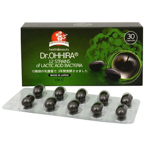 Dr. OHHIRA OMX probiotics 12 strains of Lactic Acid Bacteria 30 capsul ...