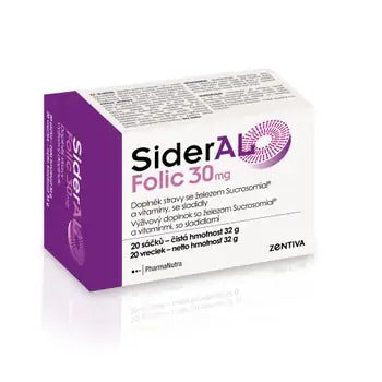 SIDERAL Folic 30 mg 20 sachets – My Dr. XM