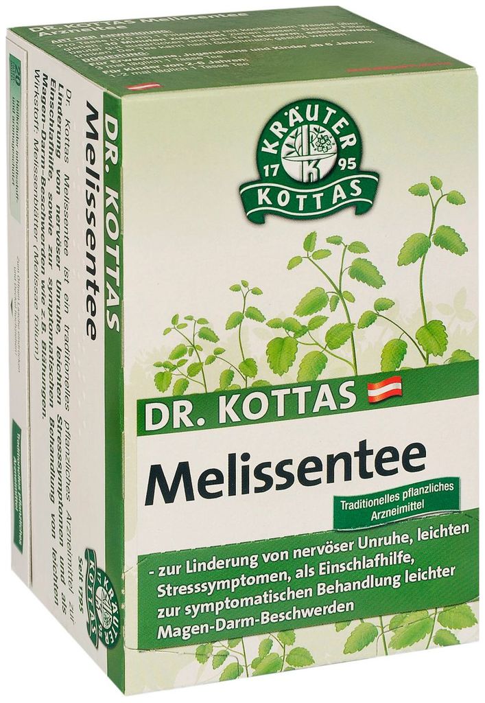 Dr. Kottas lemon balm tea 20 teabags – My Dr. XM