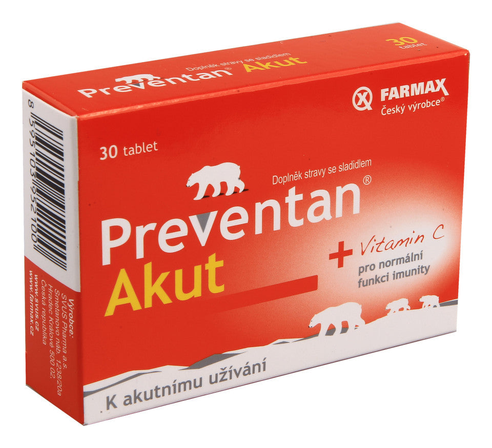 Preventan Akut 30 tablets – My Dr. XM
