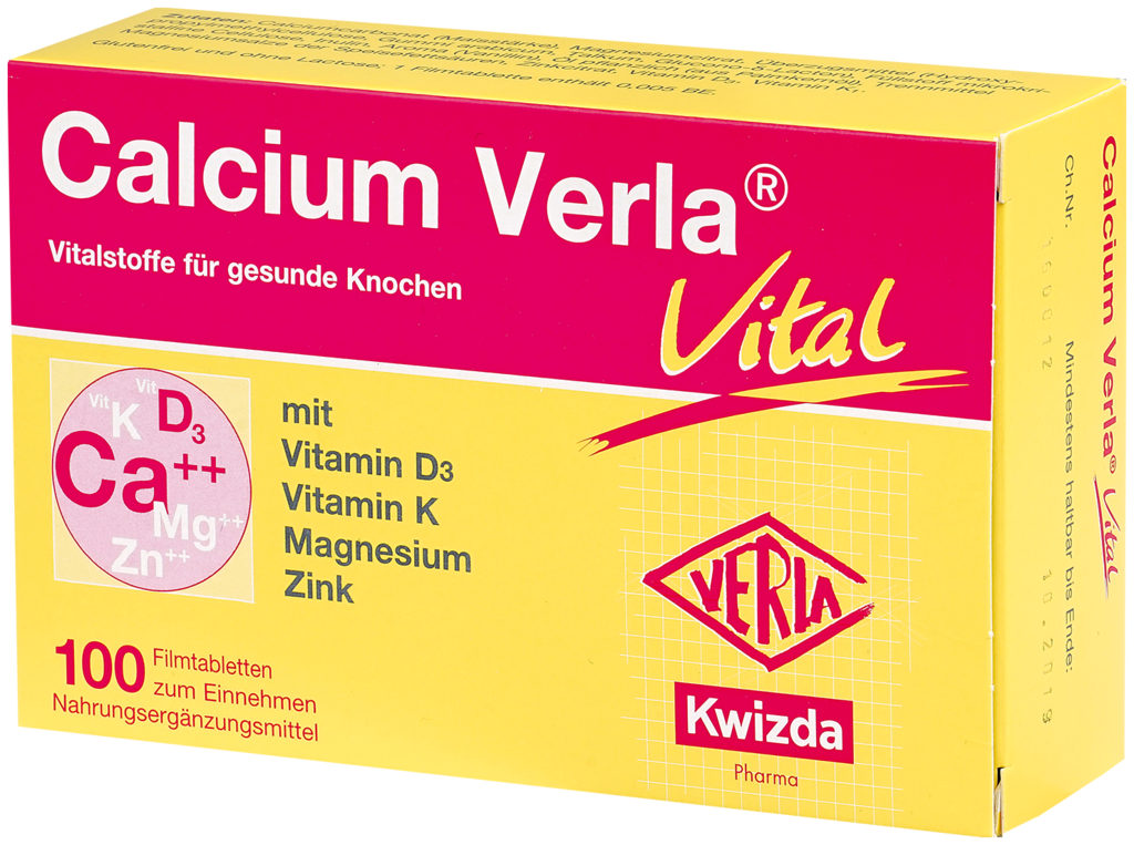 Calcium Verla Vital 100 tablets – My Dr. XM