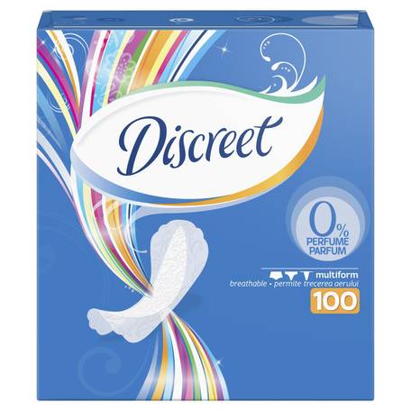 Discreet Air panty liners 100 pcs – My Dr. XM