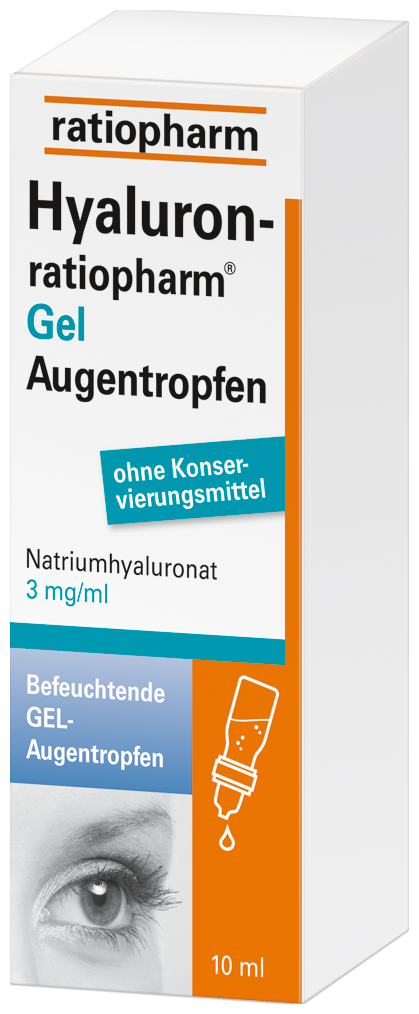 Hyaluron ratiopharm gel eye drops 10 ml – My Dr. XM