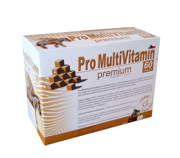 Zebra Pro MultiVitamin premium 60 tablets – My Dr. XM
