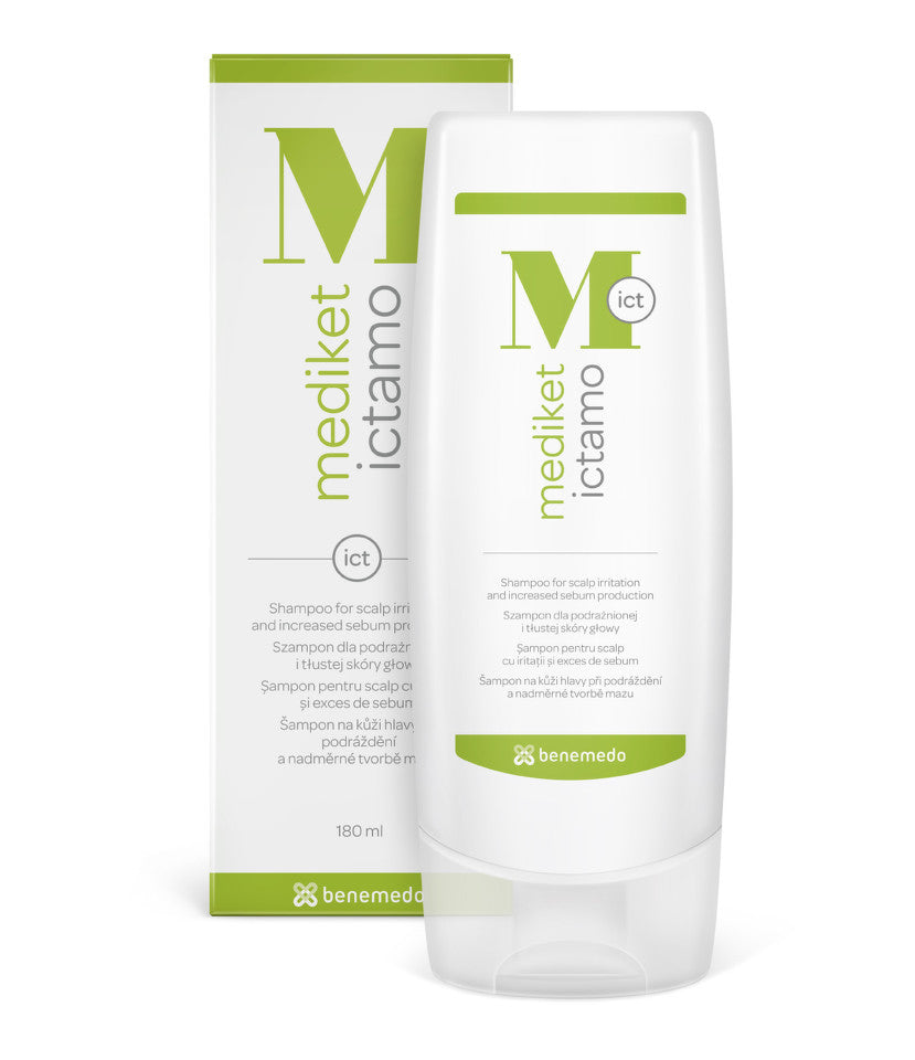 Mediket Ictamo shampoo oily dandruff and seborrhea 180 ml – My Dr. XM