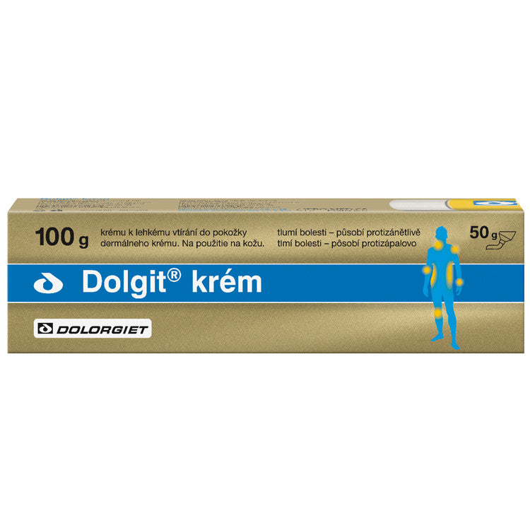 Dolgit cream 50 g joints back muscles pain treatment – My Dr. XM