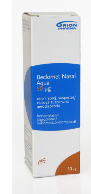BECLOMET NASAL AQUA 50 mcg, Nasal Spray, 9 ml – My Dr. XM