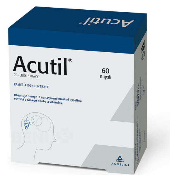 Angelini Acutil 60 capsules for memory and concentration – My Dr. XM