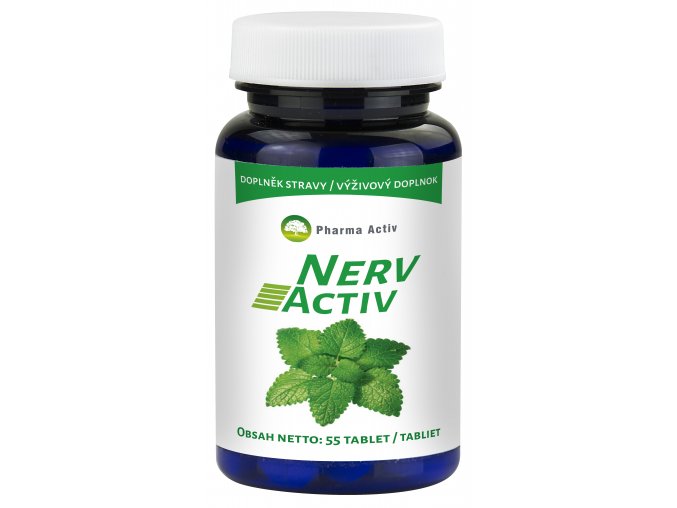 Nerve Active 55 tablets lemon Passionflower Vitamin B6 – My Dr. XM