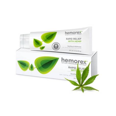 Hemorex Natural ointment for hemorrhoids with hemp 51g – My Dr. XM