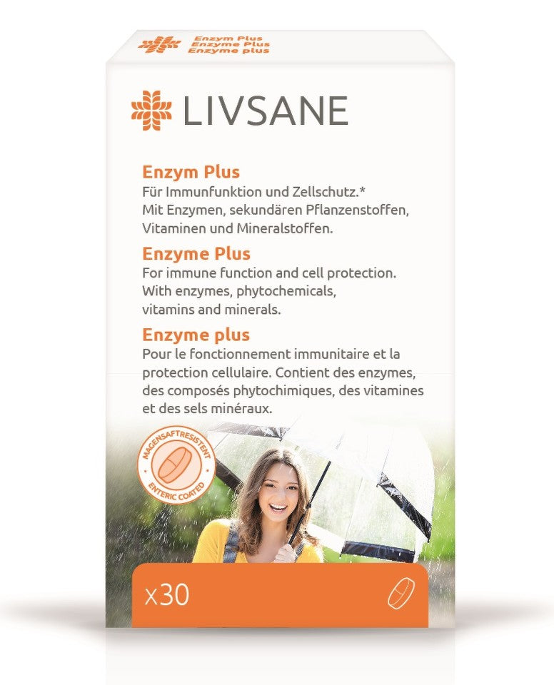 LIVSANE Enzymes + Vitamins + Minerals tablets 30 pcs – My Dr. XM