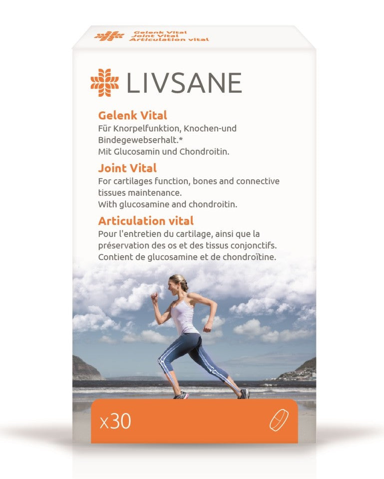 LIVSANE Joint Vital Support for healthy joints 30 tablets – My Dr. XM