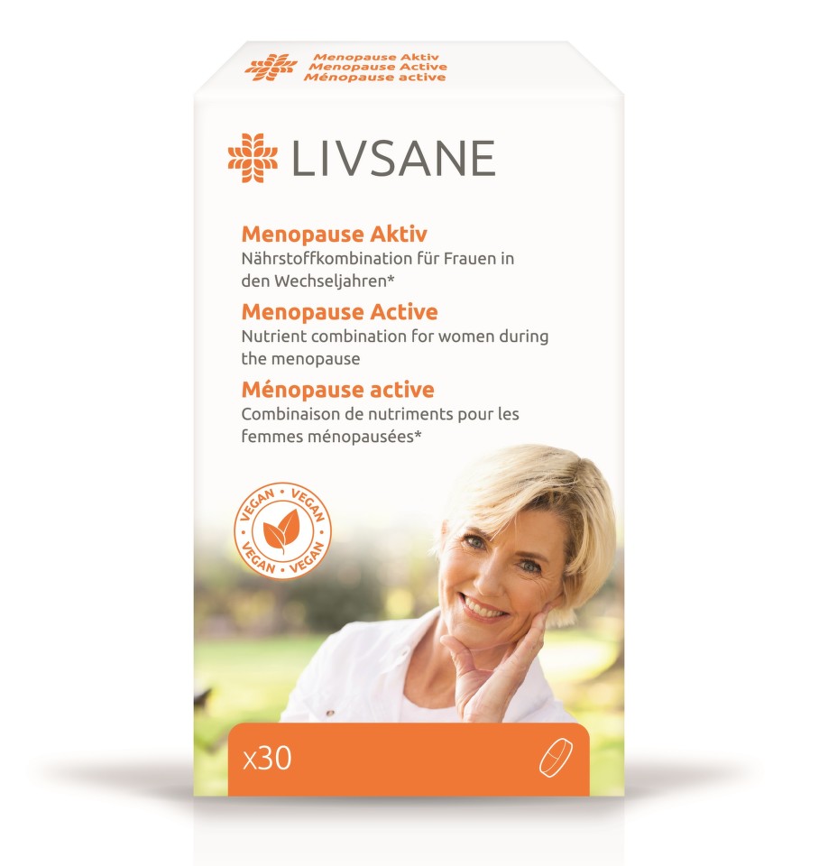 LIVSANE Support for women in menopause 30 tablets – My Dr. XM