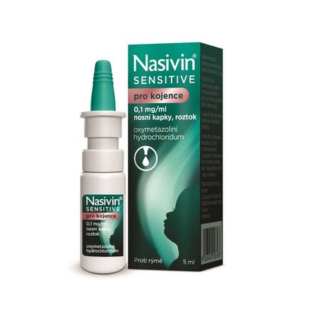 Nasivin 0.01% nasal drops 5 ml for children under 1 year of age – My Dr. XM