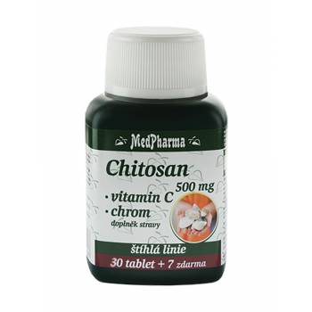 Medpharma Chitosan 500 mg + chrome + vitamin C 37 tablets – My Dr. XM