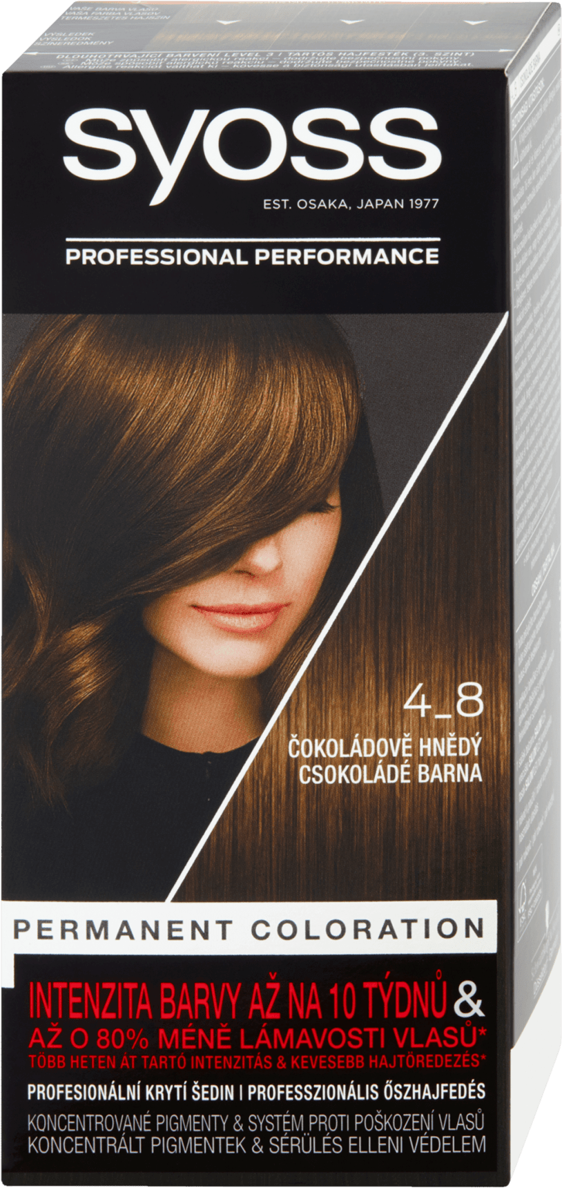 Syoss hair color Chocolate brown 4-8 – My Dr. XM