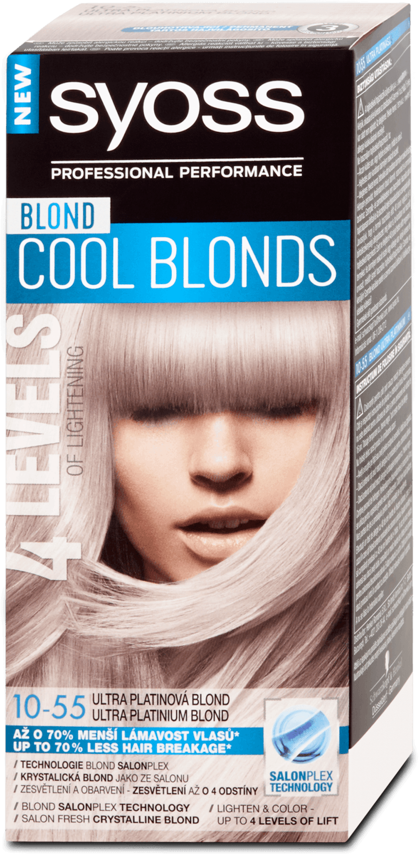 Syoss 10-55 Ultra Platinum Blond Hair color – My Dr. XM