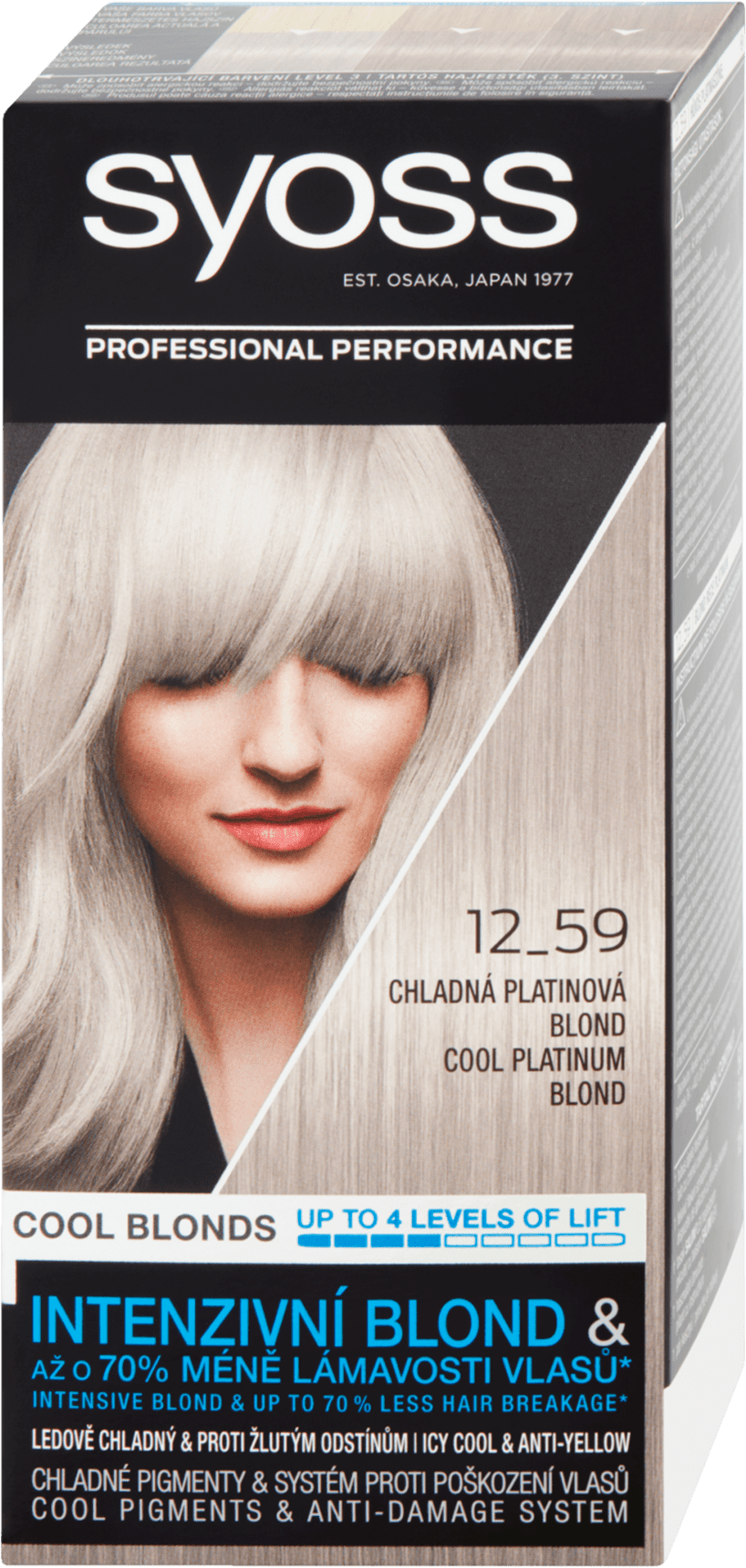 Syoss Cool Platinum Blond Hair Color 12-59 – My Dr. XM