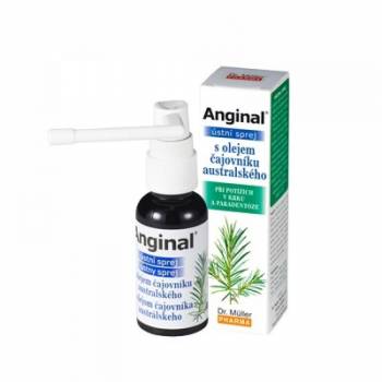 Anginal oral spray with TTO 30 ml – My Dr. XM