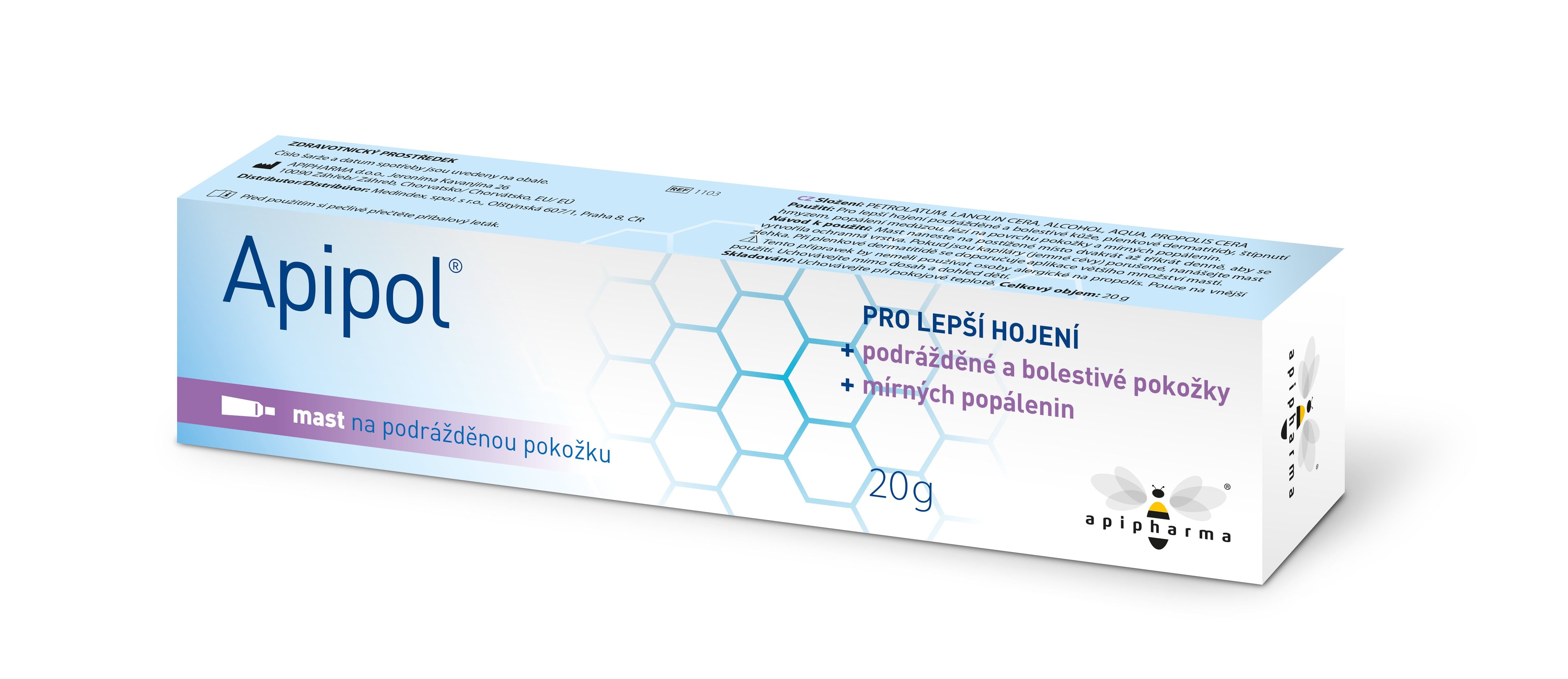 Apipol ointment 20 g relieves irritation diaper dermatitis – My Dr. XM