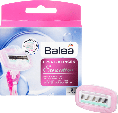 Balea spare razor heads Sensation, 6 pcs – My Dr. XM