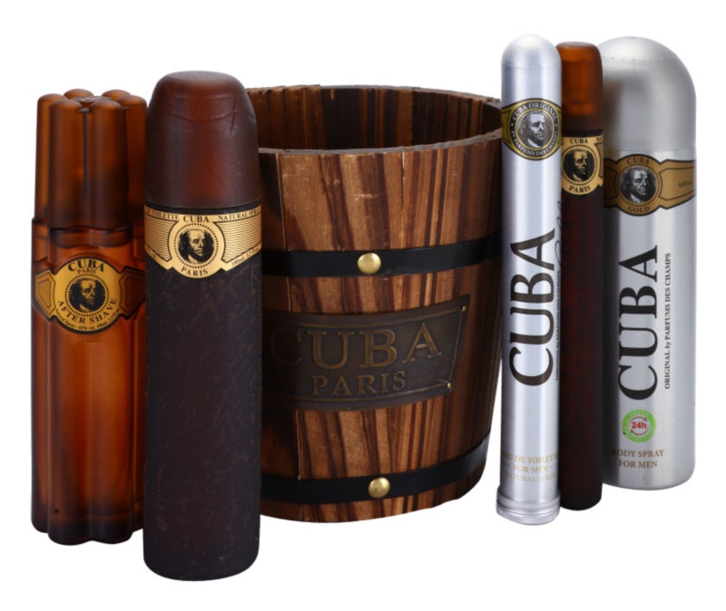 Cuba Original Eau de toilette + Deodorant + Aftershave gift set for me ...