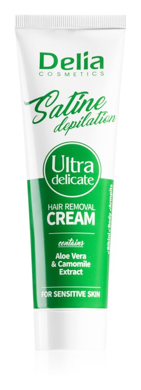 Delia Cosmetics Satine Depilation Ultra-Delicate Hair Removal Cream 10 ...