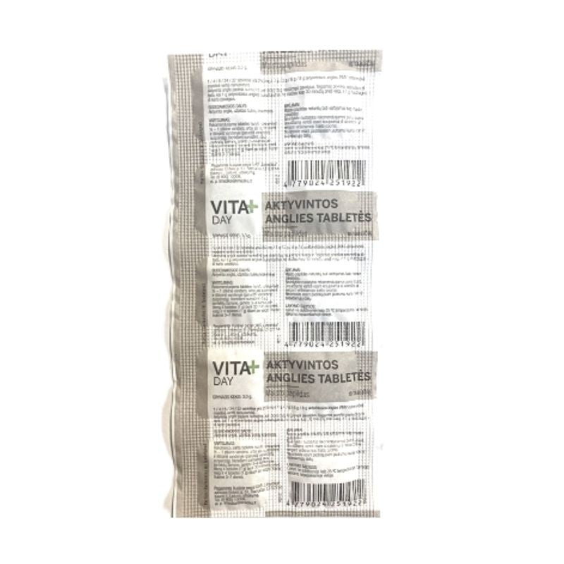 Activated carbon 50 tablets – My Dr. XM