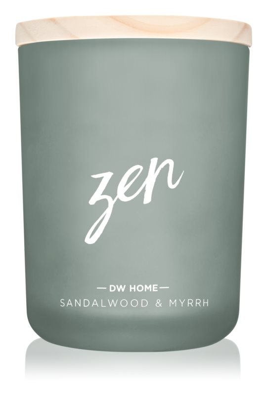 DW Home Zen Sandalwood & Myrrh scented candle 210 g – My Dr. XM