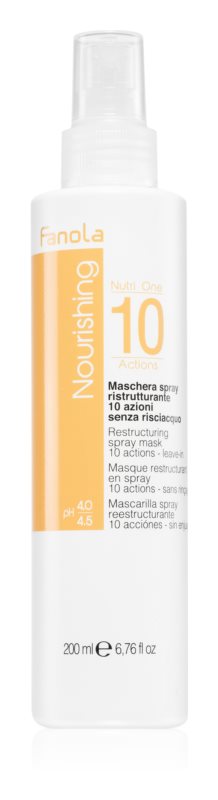 Fanola Nourishing leave-in spray for hair nutrition and hydration 200 ...